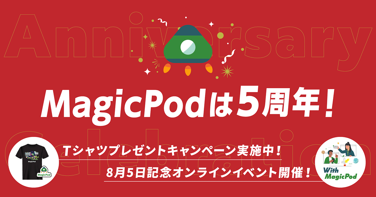 5th Anniversary | MagicPod: AIテスト自動化プラットフォーム